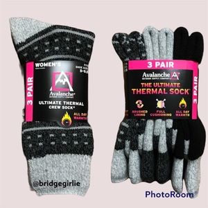 Avalanche | Accessories | Avalanche Ladies Ultimate Thermal Sock 3 Pair ...